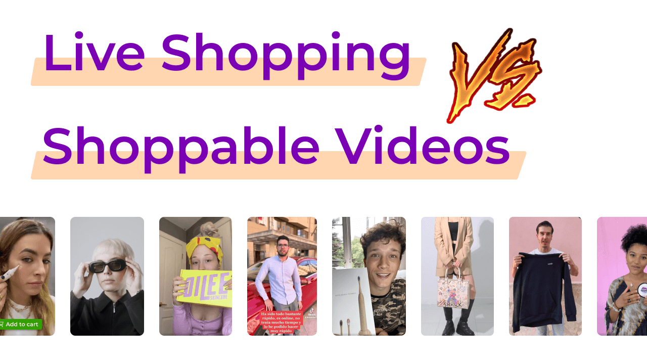 6 Important Differences Between Shoppable Videos And Live Shopping In E-commerce.